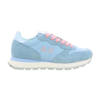 Sun 68 Femme, Chaussures, Bleu, Taille: 38 EU Ally Solid Nylon Chaussures Femme Bleu Clair