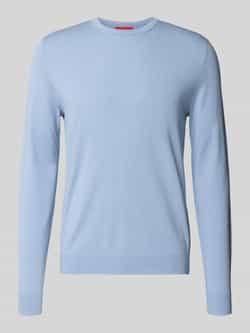 HUGO BOSS Regular Fit Strickpullover aus Viskose-Mix Modell SAN CODY-CV