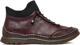 Rieker Schn&uuml;rschuhe CEO-53650-30 Dunkelrot