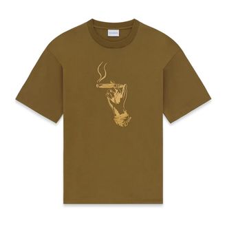 Dr&ocirc;le de Monsieur Homme, Tops, Brun, Taille: XL T-Chemises