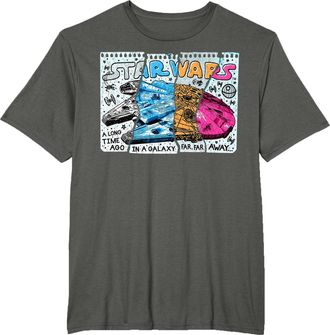 Star Wars Millenium Falcon Sketchy T-Shirt