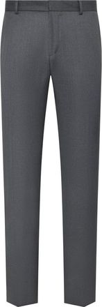 HUGO BOSS Anzughose aus Schurwolle mit B&uuml;gelfalte, Slim Fit in