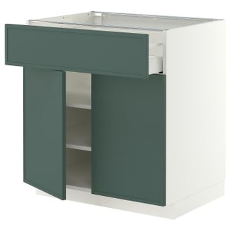 IKEA METOD / MAXIMERA Unterschr m Schub/2 T&uuml;ren