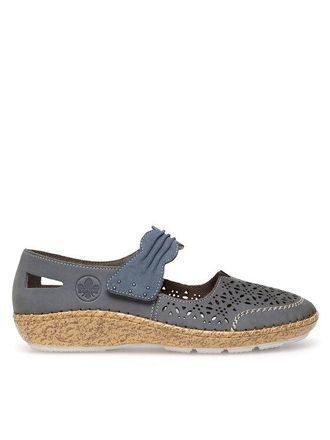 Rieker Halbschuhe 44896-15 Blau