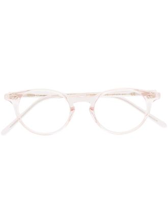 Epos lunettes de vue Efesto 3 &agrave; monture ronde - Rose