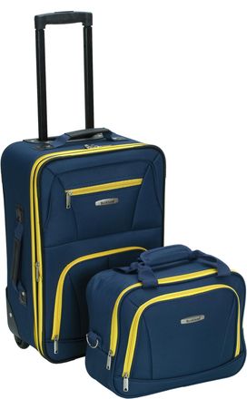 Rockland Modisches Softside-Gepäck-Set, navy, Einheitsgröße, Modisches Softside-Gepäck-Set