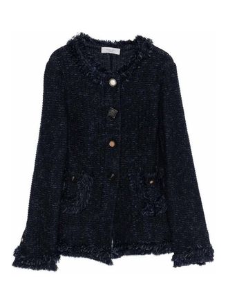 Charlott Veste Casual - Bleu