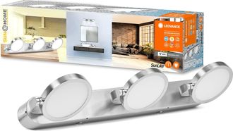 Ledvance SUN@HOME Badleuchte 450mm IP44, 20W, 1560lm, regulierbares Weißlicht (2200K bis 5000K), stufenlos steuerbar, dimmbar, passt das Licht automatisch dem 