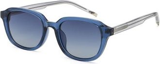 Generic Lunettes De Soleil Vintage &Agrave; Monture Carr&eacute;e For Hommes, Sport Et Femmes, Id&eacute;ales For La Photographie Et Les Vacances.(Blue)