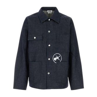 A.P.C. Grand Jack Jacket - - Jackets - Herren - Blau - XS