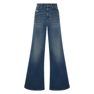 Diesel 1978 D-Akemi Schlagjeans - - Jeans - Damen - Blau - W23