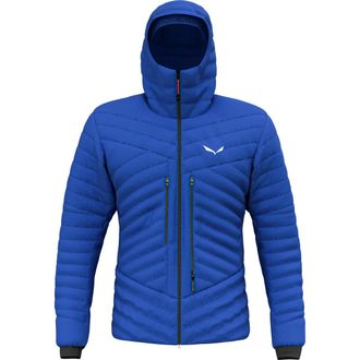 Salewa M Ortles Hyb Rds Down Jacket Blau - Gore-Tex Technische w&auml;rmende Herren Daunenjacke, Gr&ouml;&szlig;e M - Farbe Electric