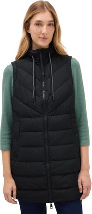 Cecil Damen Lange Steppweste