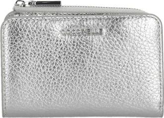 Coccinelle Femme, Accessoires, Gris, Taille: ONE Size Metallic Soft Wallet