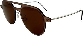 Lindberg unisex, Accessoires, Brun, Taille: 50 MM Lunettes de soleil