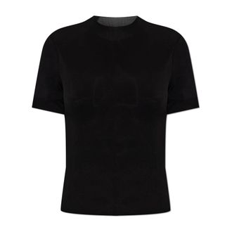 Maison Margiela Figurbetontes Oberteil - - Tops - Damen - Schwarzk - S