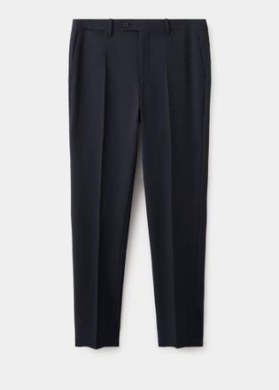 Mango Pantalon costume Tur&iacute;n 100 % laine bleu marine - Homme - 38 - MANGO MAN
