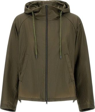 Herno Femme, Vestes, Vert, Taille: 34 FR Chaqueta Sport