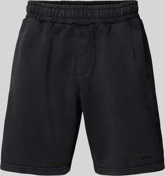 Pegador Sweatshorts mit Label-Stitching