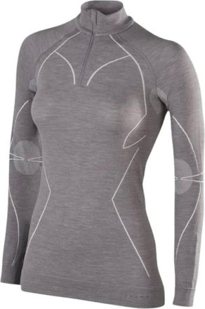 Falke Femme, Sport, Gris, Taille: 44 FR Long Sleeve Training Hauts