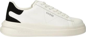 Guess Femme, Chaussures, Blanc, Taille: 36 EU Baskets Elbina