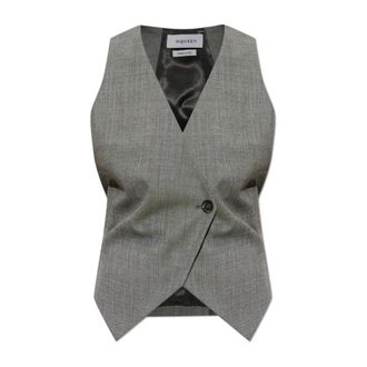 Alexander McQueen Wollweste - - Suits - Damen - Grau - M