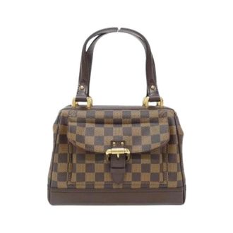 Louis Vuitton Sac &agrave; main Pre-owned en toile enduite Damier Knightsbridge - Femme - Pre-owned - Brun - Taille: ONE Size