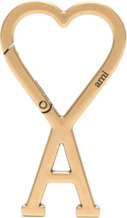 Ami unisex, Accessoires, Jaune, Taille: ONE Size Porte-cl&eacute;s en m&eacute;tal