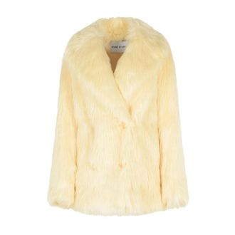 Stand Studio Faux Fur & Shearling Jackets - - Jackets - Damen - Gelb - 2XL