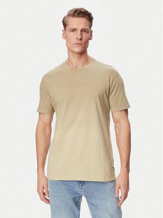 Guess T-Shirt M6GI29 K3258 Beige Regular Fit