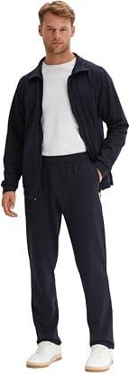 Morgenstern Surv&ecirc;tement Homme Ensemble Coton Classique Bleu Marine Taille XXL