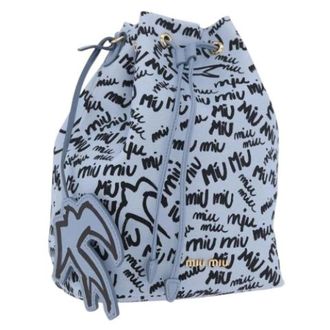 Miu Miu Pre-owned Bucket Bag - - Pre-owned - Damen - Blau - ONE SIZE