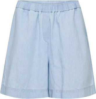 Mos Mosh MOS Mosh, Femme, Shorts, Bleu, Taille: 40 FR Shorts en Denim Bleu Clair Style Tendance