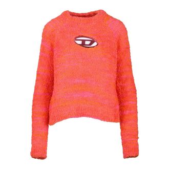 Diesel Sponge Strickpullover - - Knitwear - Damen - Orange - S