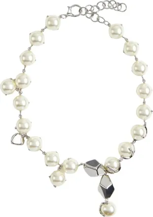 Liviana Conti Collier Seraphine - Femme - Accessoires - Blanc - Taille: ONE Size