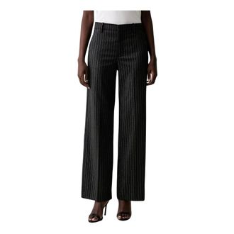 Zadig&Voltaire Femme, Pantalons, Noir, Taille: 42 FR Pantalon large