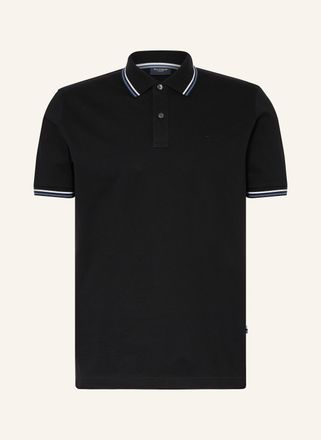 Olymp Piqu&eacute;-Poloshirt Casual Fit schwarz