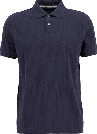 Barbour Strick-Poloshirt aus Baumwolle mit Struktur, Tailored Fit in