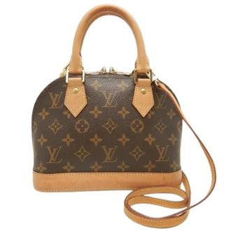Louis Vuitton Mini Sac &agrave; Main Pre-owned - Femme - Pre-owned - Brun - Taille: ONE Size