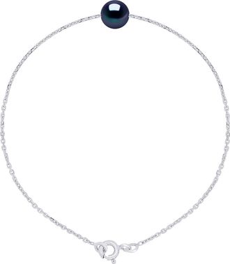 Ateliers Saint Germain Armband echte Süßwasser-Zuchtperle rund 7-8 mm