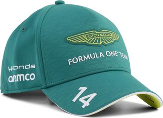 Puma x ASTON MARTIN ARAMCO F1 TEAM Replica Alonso Baseball-Cap, Accessoires, Gr&uuml;n, OSFA