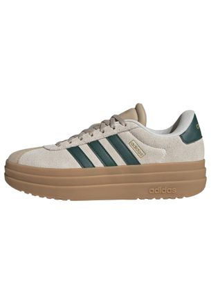 adidas Damen VL Court Bold Shoes, Cream White/Collegiate Green/Magic beige, 42 2/3 EU