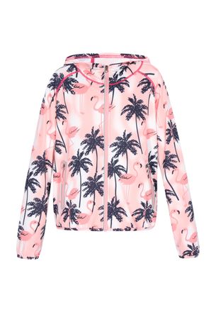 Mymo Jacke M&auml;dchen hellrosa mehrfarbig