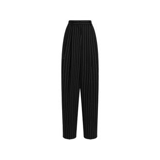 Dolce & Gabbana Pinstripe Virgin Wool Trousers