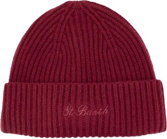 MC2 Saint Barth Mos0004 Beanie - - Accessories - Damen - Rot - ONE SIZE