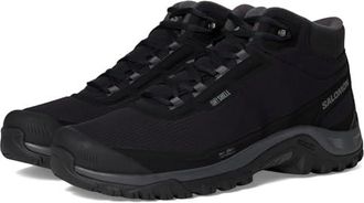 Salomon Bottes de randonn&eacute;e Shelter pour homme, Noir/asphalte/Castlerock, 40 2/3 EU