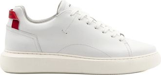 Ambitious Homme, Chaussures, Blanc, Taille: 41 EU Eclipse Lace-Up Baskets