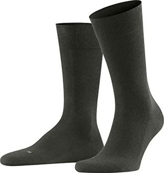 Falke Sensitive London M So Coton Non-comprimantes Chaussettes, Vert Military 7826, 39-42 Men