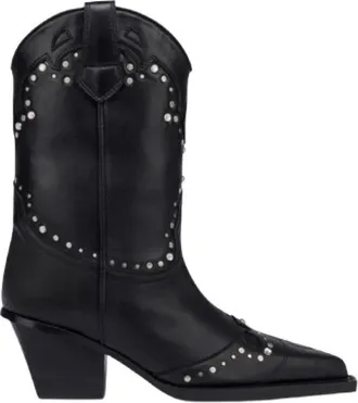 PARIS TEXAS Femme, Chaussures, Noir, Taille: 38 1/2 EU Janice Boot