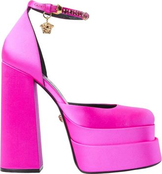 Versace Femme, Chaussures, Rose, Taille: 38 EU Escarpins plateformes Medusa Aevitas
